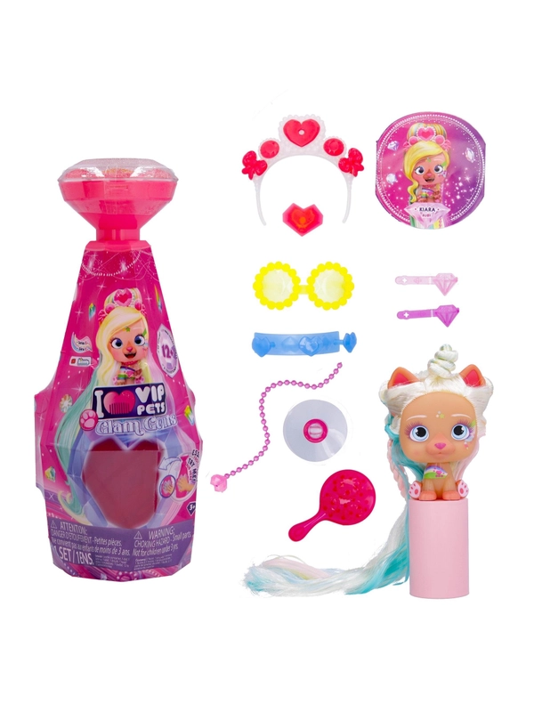 Фигурка IMC Toys VIP Pets GLAM GEMS Модные щенки Kiara