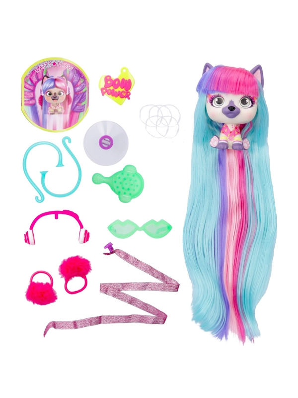 Фигурка VIP PETS BOW POWER Модные щенки NATTY